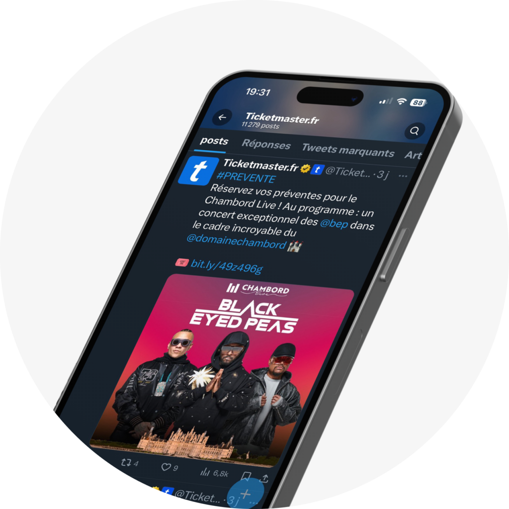 Ticket Sales - Ticketmaster France FR